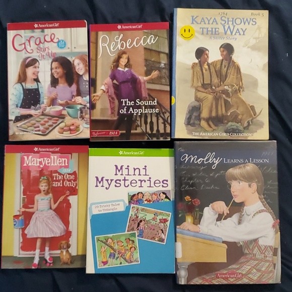 American Girl | Other | 6 American Girl Books Rebecca Grace Maryellen ...